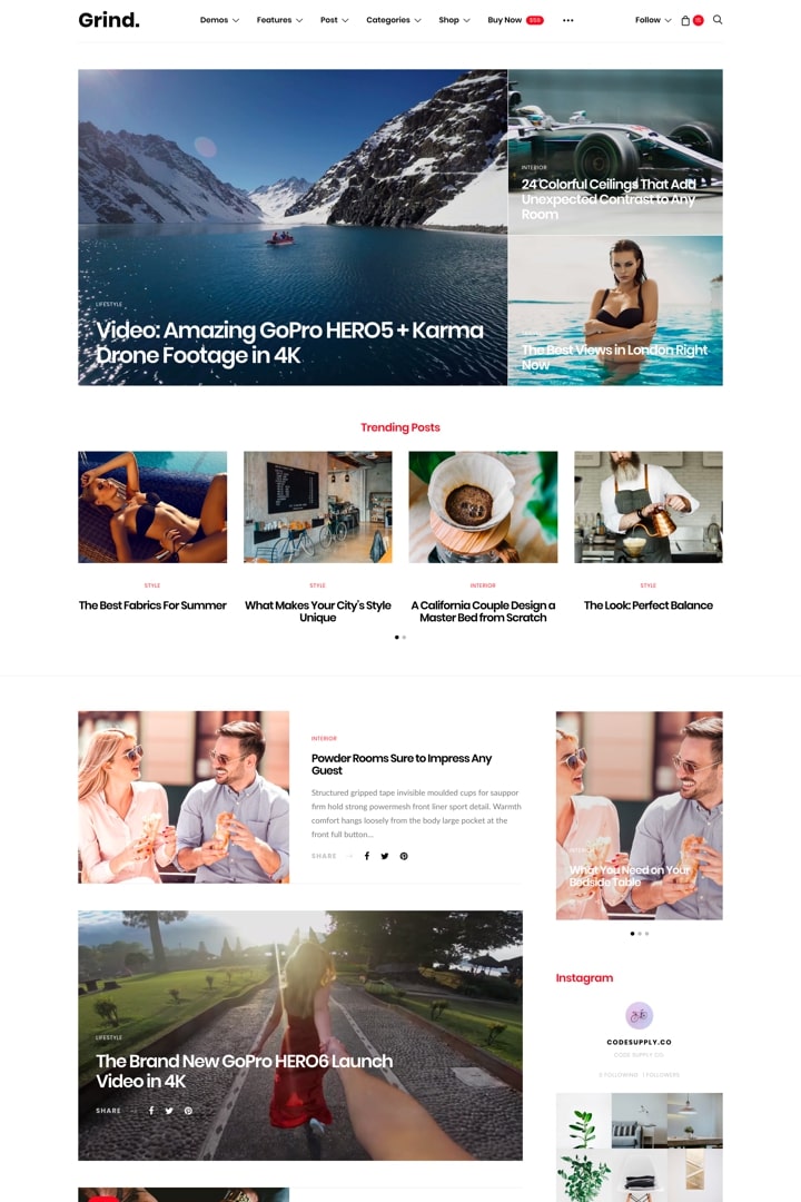 Authentic - Lifestyle Blog & Magazine WordPress Theme
